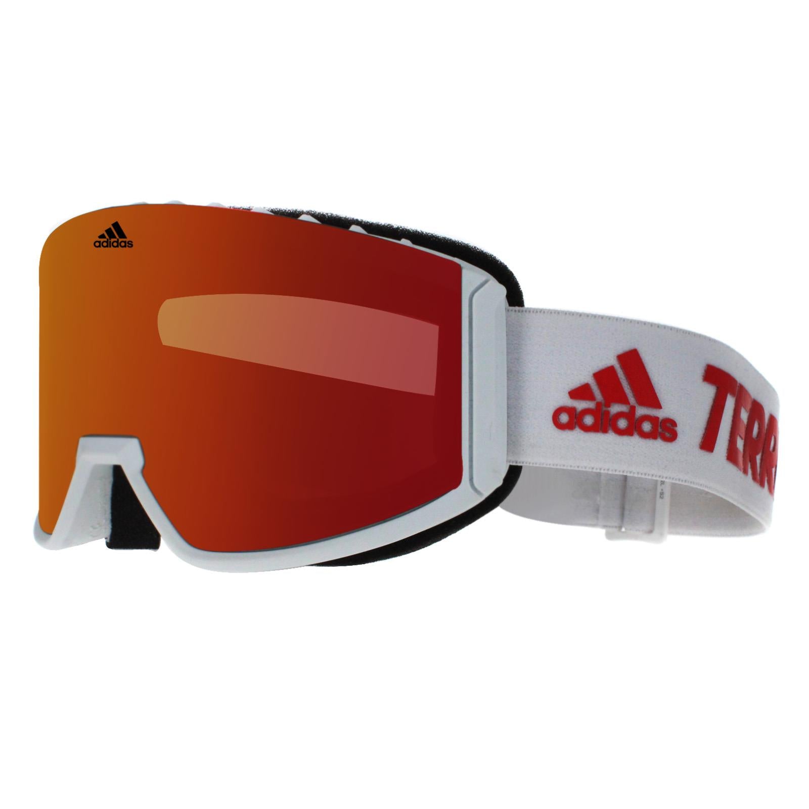 Adidas Ski Goggles SP0040 21U White Bordeaux Mirror – Discounted Sunglasses