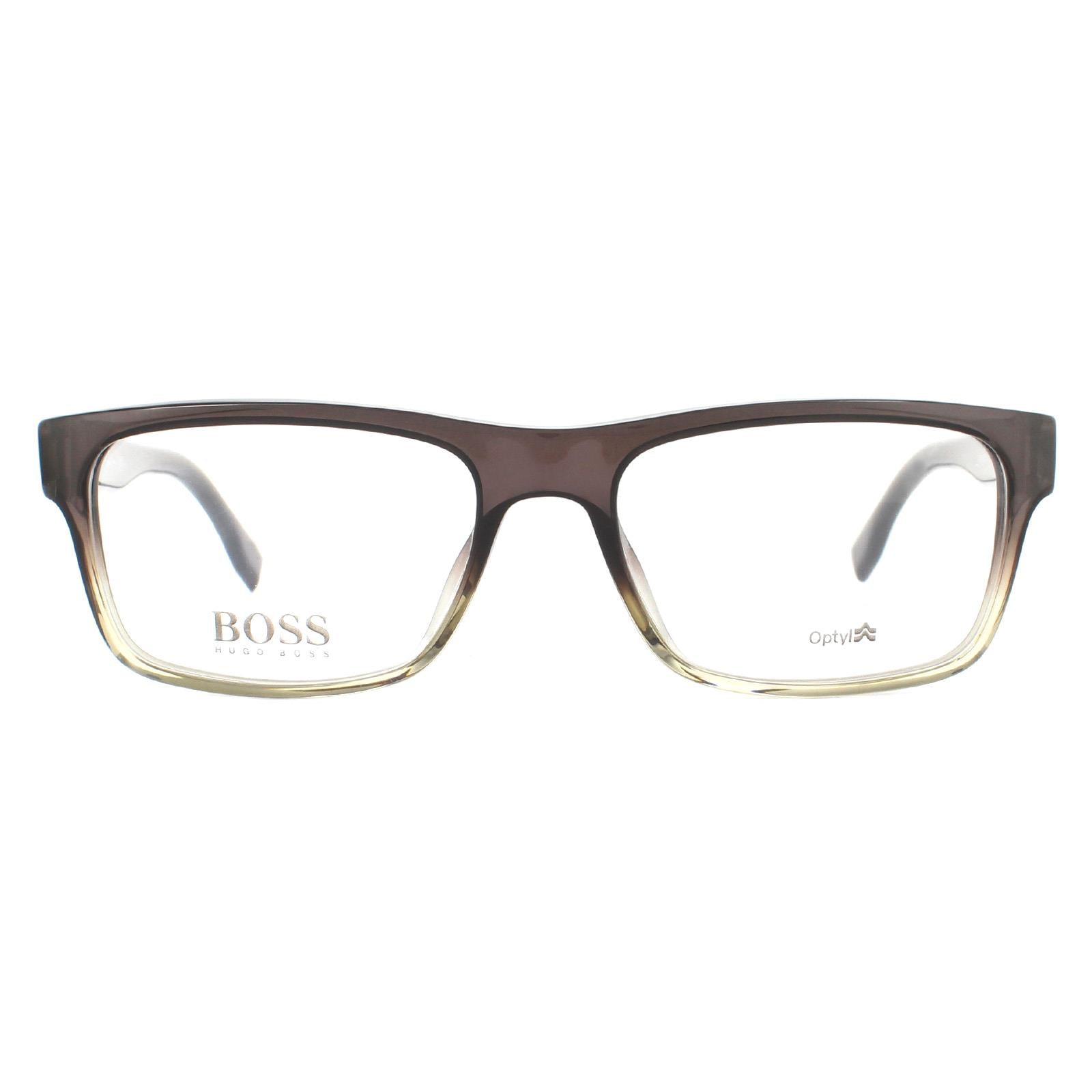 Hugo Boss Glasses Frames BOSS 0729 09Q Brown Men – Discounted Sunglasses