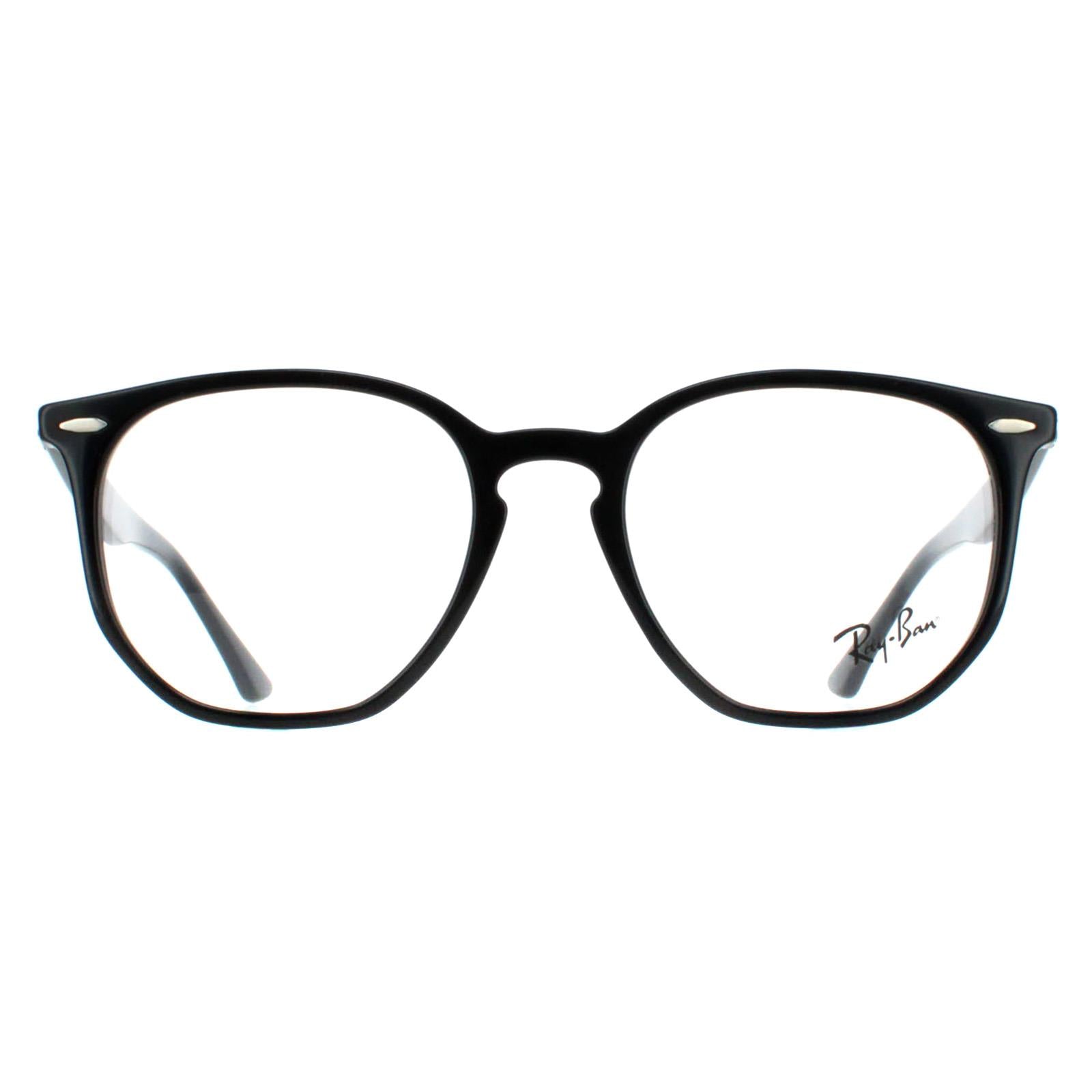 Ray-Ban Glasses Frames RX7151 Hexagonal 2000 Black Men Women ...