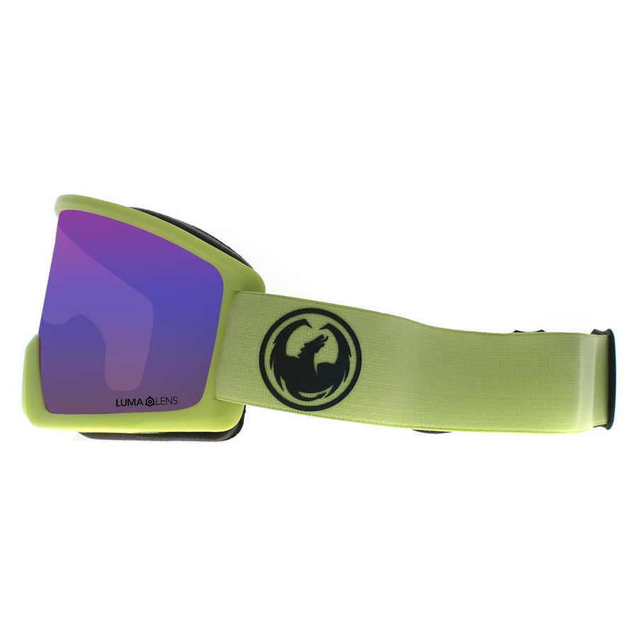 Dragon Ski Goggles DX3 Plus OTG 335 Matcha Lumalens Purple Ionized & M ...