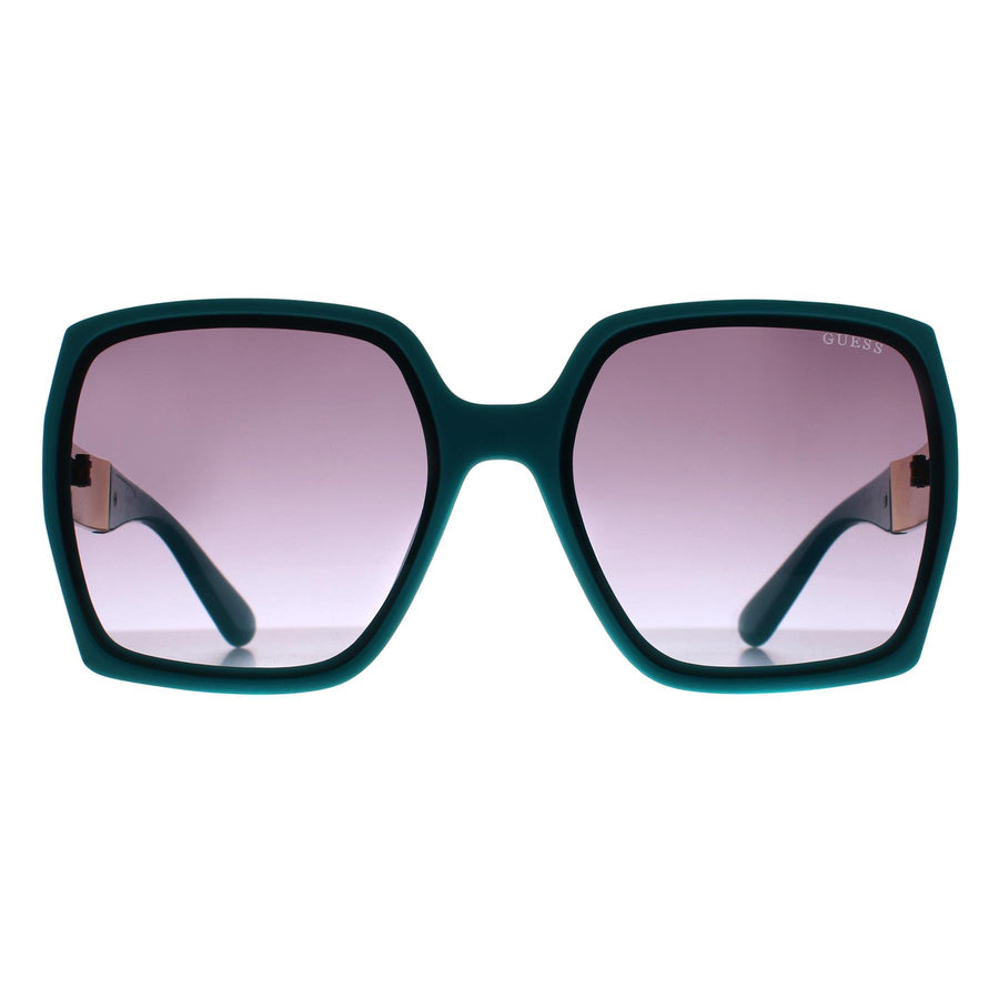 Guess Sunglasses GO00031 87B Shiny Turquoise Grey Gradient – Discounted ...