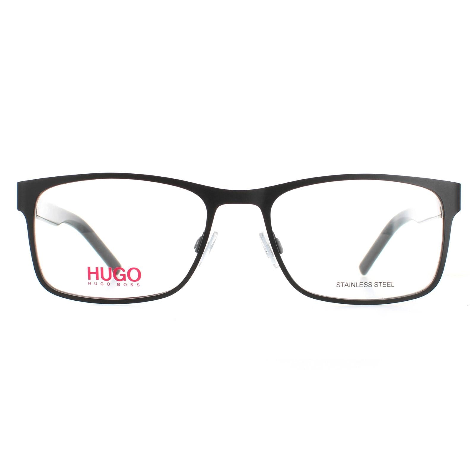Hugo by Hugo Boss Glasses Frames HG 1015 003 Matte Black Men ...