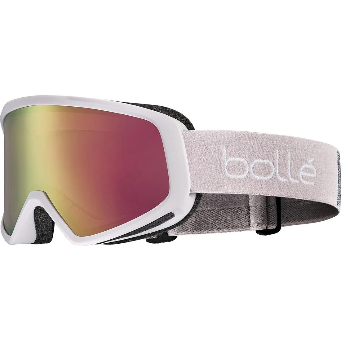 Bolle Ski Goggles Bedrock Plus BG008007 Matte Powder Pink Rose Gold ...