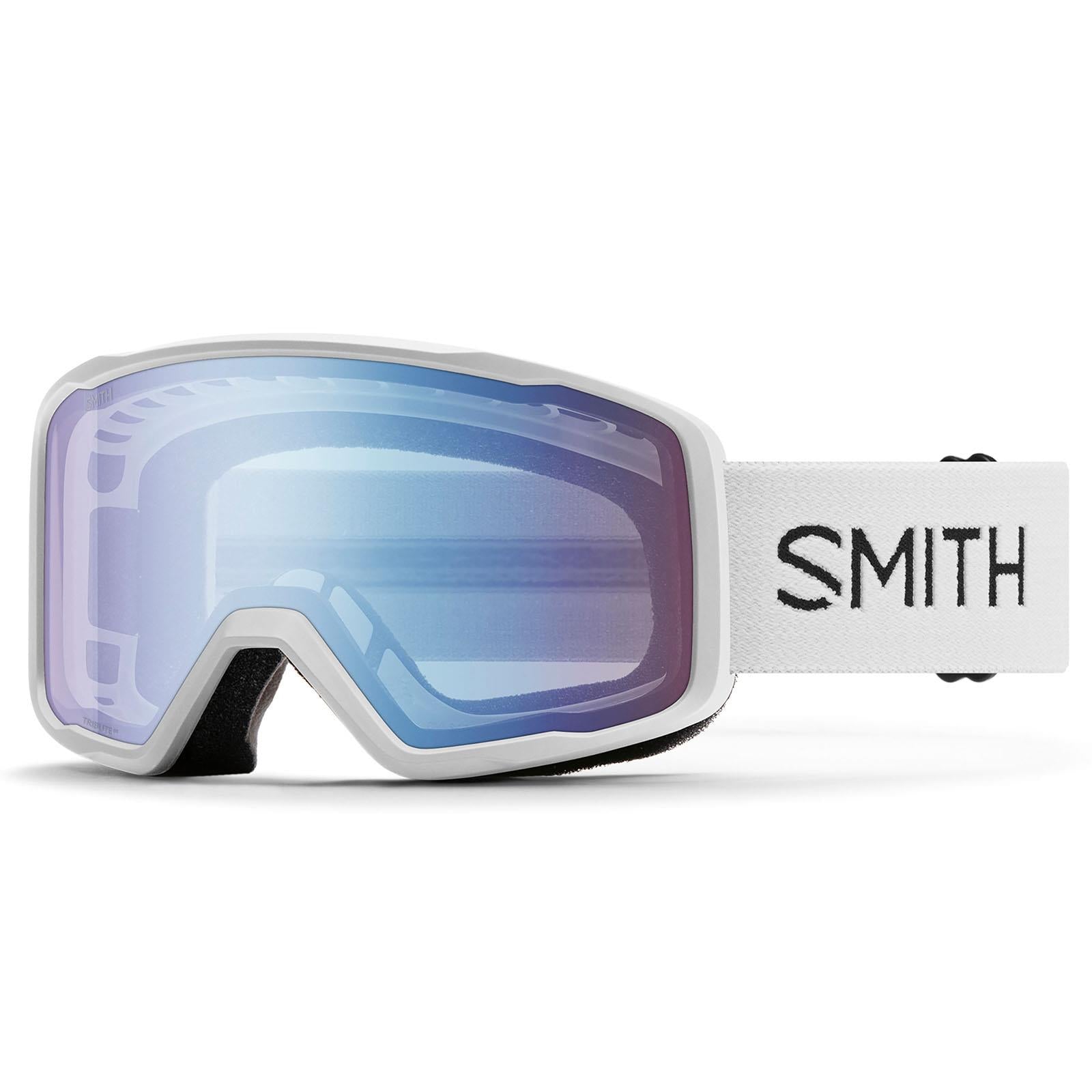 Smith Ski Goggles Tribute 1DG ZF White Blue Sensor Mirror – Discounted ...