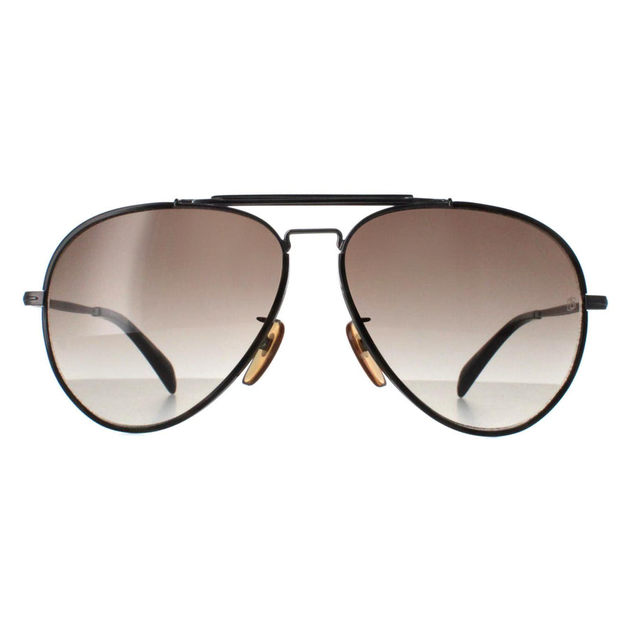 David Beckham Sunglasses DB7003/S KJ1 HA Dark Ruthenium Brown Gradient ...