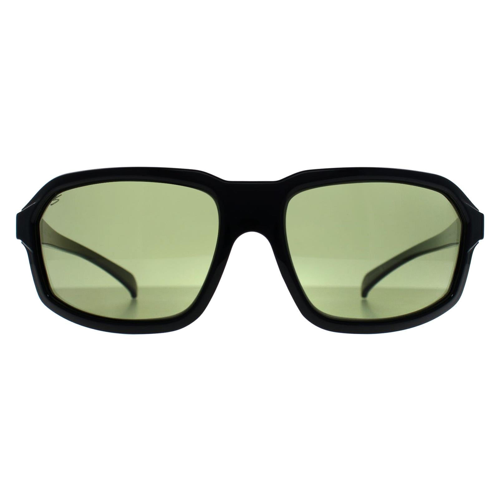 Serengeti Sunglasses Hext SS571002 Shiny Black Transparent Layer Satur ...