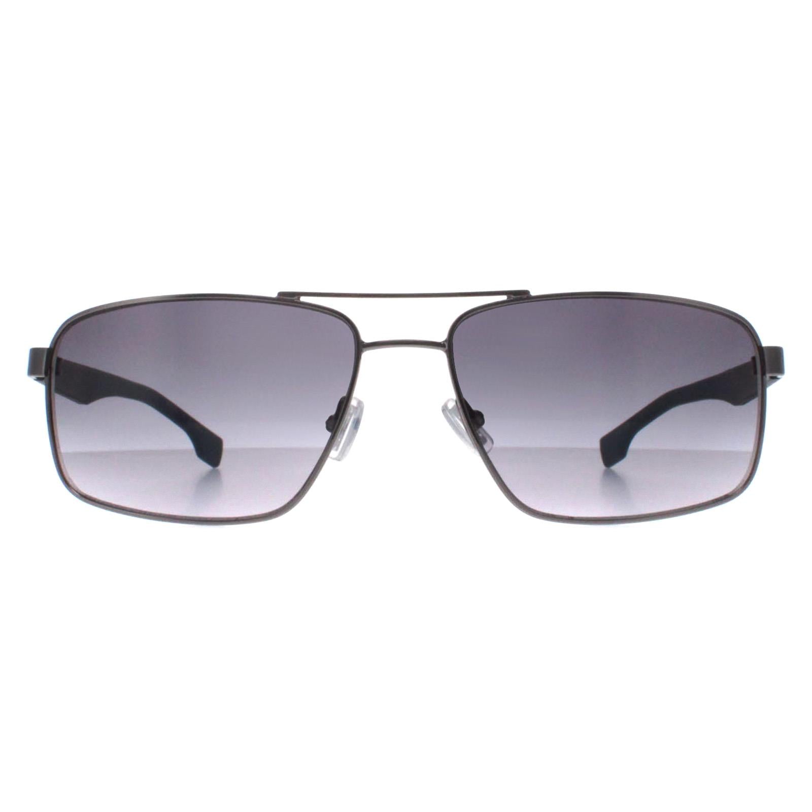 Hugo Boss Sunglasses BOSS 1580/S V84 1L Ruthenium Blue Blue ...