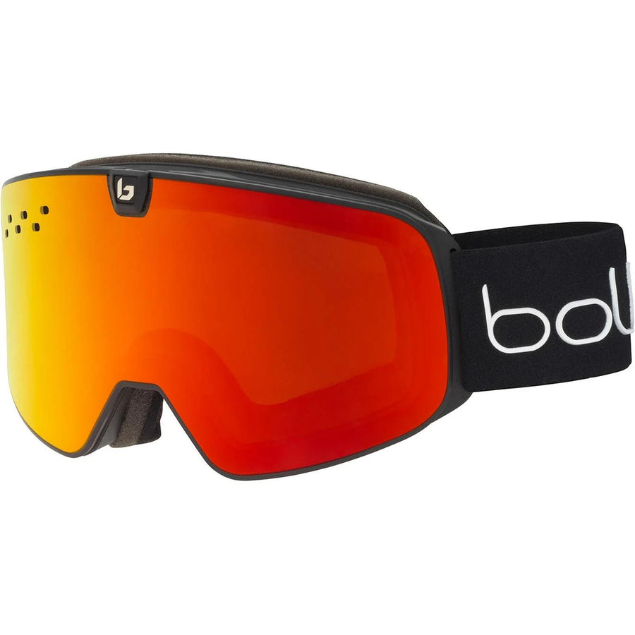 Bolle Ski Goggles Nevada Neo 22009 Matte Black Sunrise & Light Vermill ...